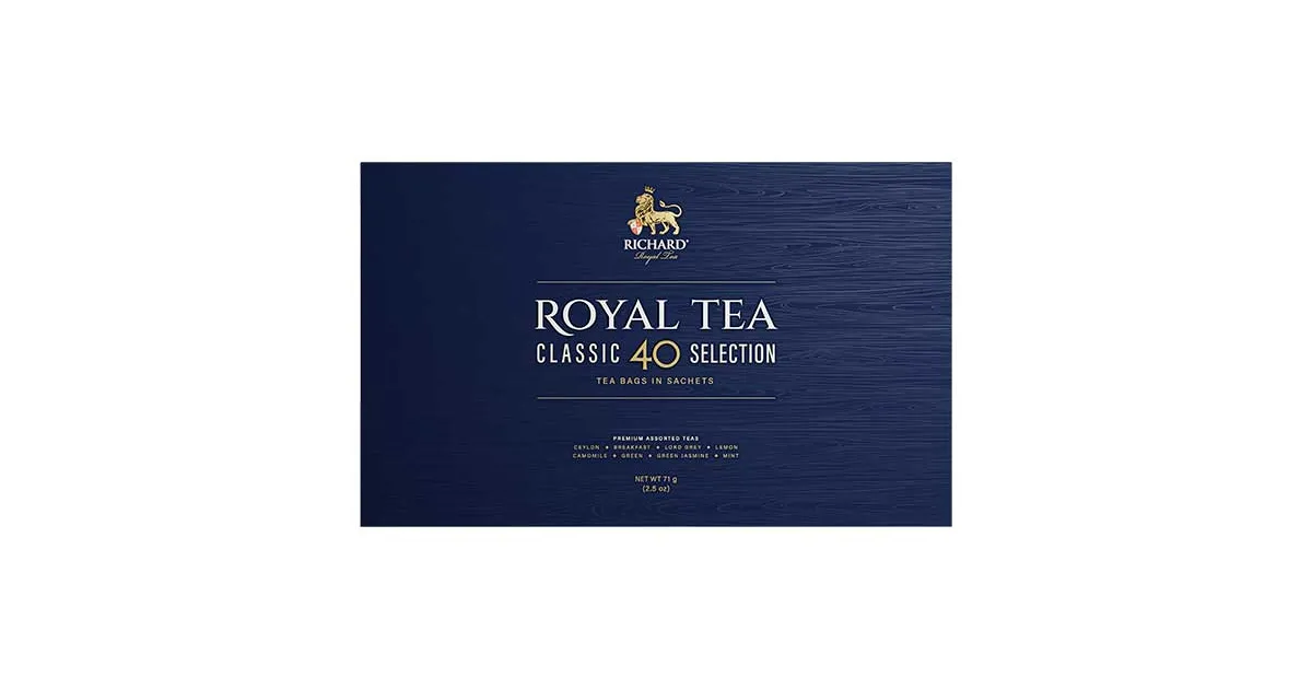Čaj Richard Royal Tea Collection 40 sáčků | TOPENILEVNE.CZ