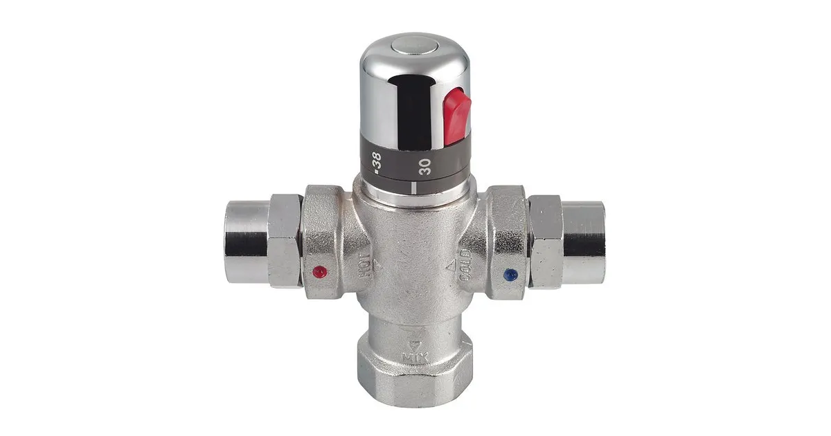 SAPHO Termostatický regulátor teploty vody, 1", pro 4 až 8 odběrných ...