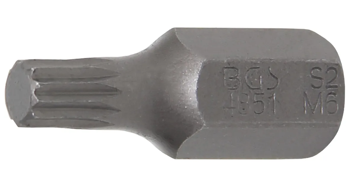 BGS Bit 10 mm XZN M 6 x 30 mm, zatíž. do 5 kg | TOPENILEVNE.CZ