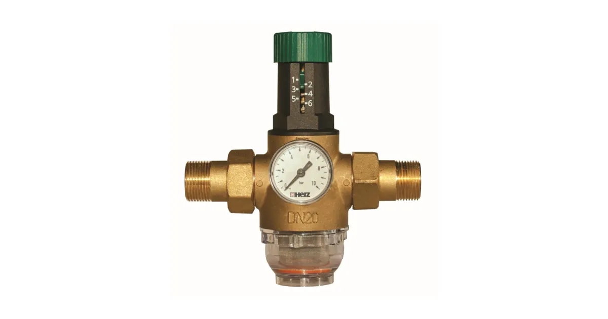 HERZ Regulační ventil s filterm 1", DN25, PN16, 40°C | TOPENILEVNE.CZ