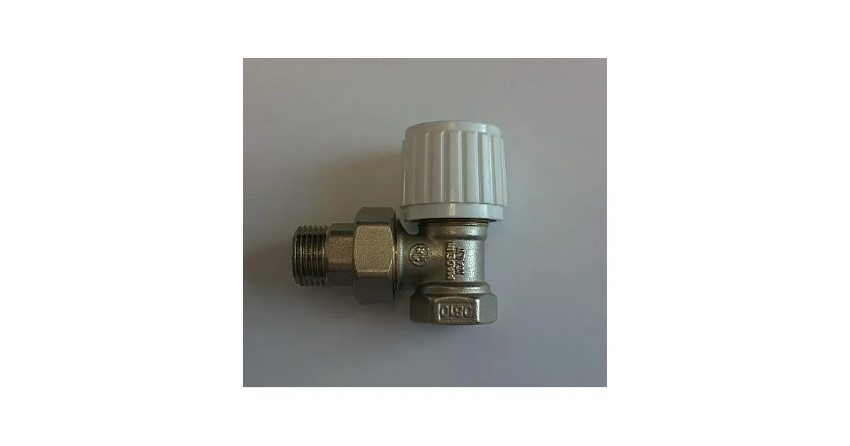 Ruční radiátorový ventil rohový DN15-1/2" s ucpávkou | TOPENILEVNE.CZ