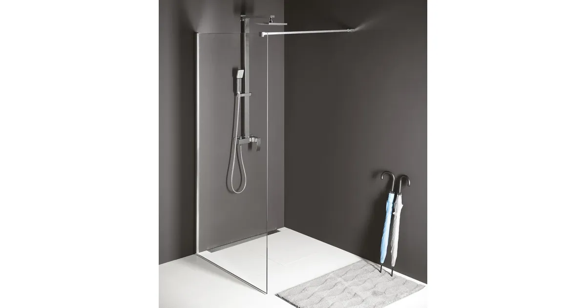 POLYSAN MODULAR SHOWER jednodílná zástěna pevná k instalaci na zeď ...