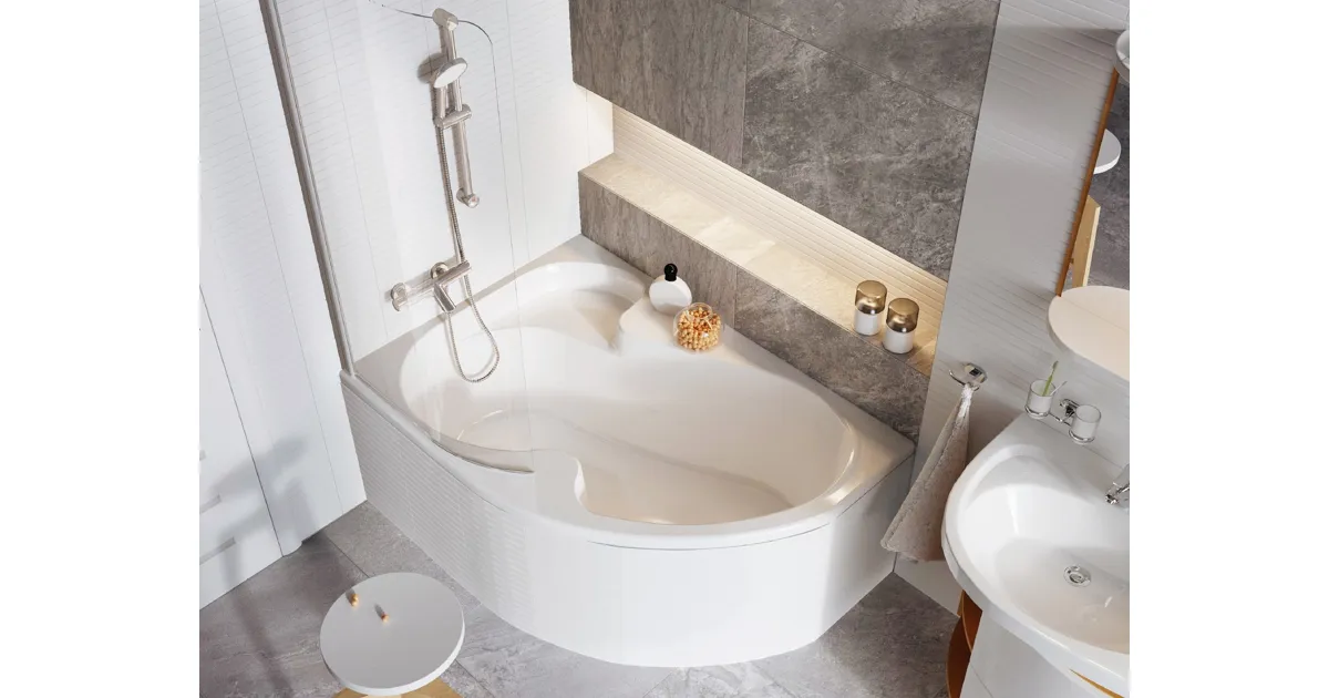 Ravak akrylátová vana Rosa I 140 x 105 L | AKCE Doživotní záruka ...