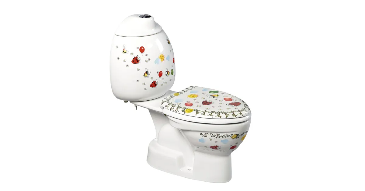 CREAVIT KID WC kombi dětské, spodní odpad, dekor | TOPENILEVNE.CZ