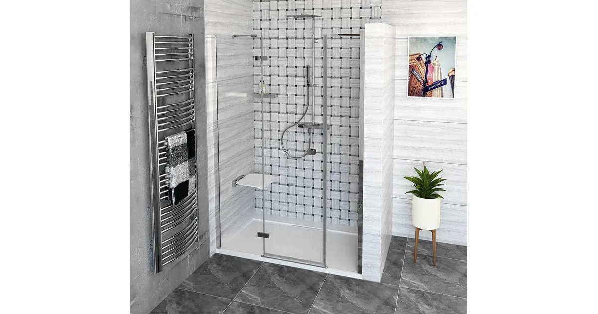 POLYSAN FORTIS sprchové dveře do niky trojdílné 1500mm, čiré sklo, levé | TOPENILEVNE.CZ