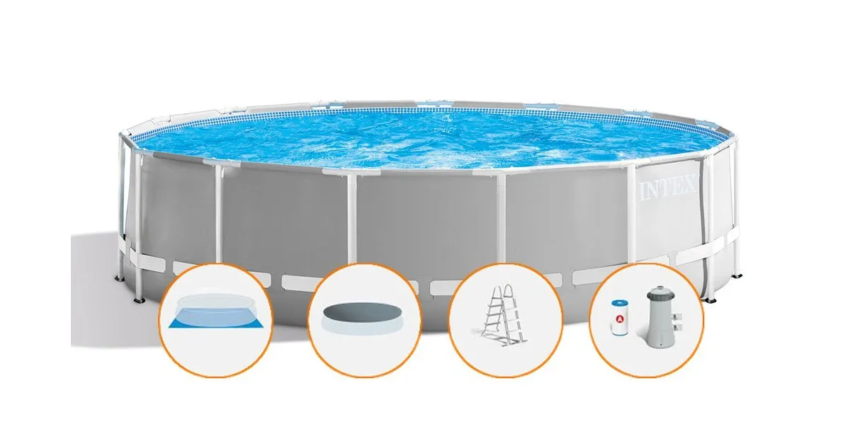 Intex Bazén Prism Frame Set 427 x 107 cm - 26720 | TOPENILEVNE.CZ