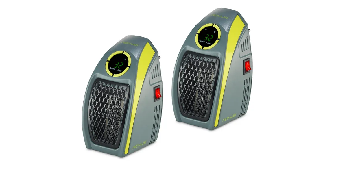 Rovus Set Osobní teplovzdušný ventilátor 500W AKCE 1+1 | TOPENILEVNE.CZ