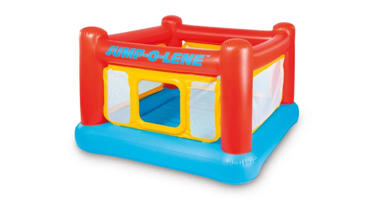 Intex 48260 Nafukovací trampolína JUMP-O-LENE 174 x 174 x 112 cm, červená | TOPENILEVNE.CZ