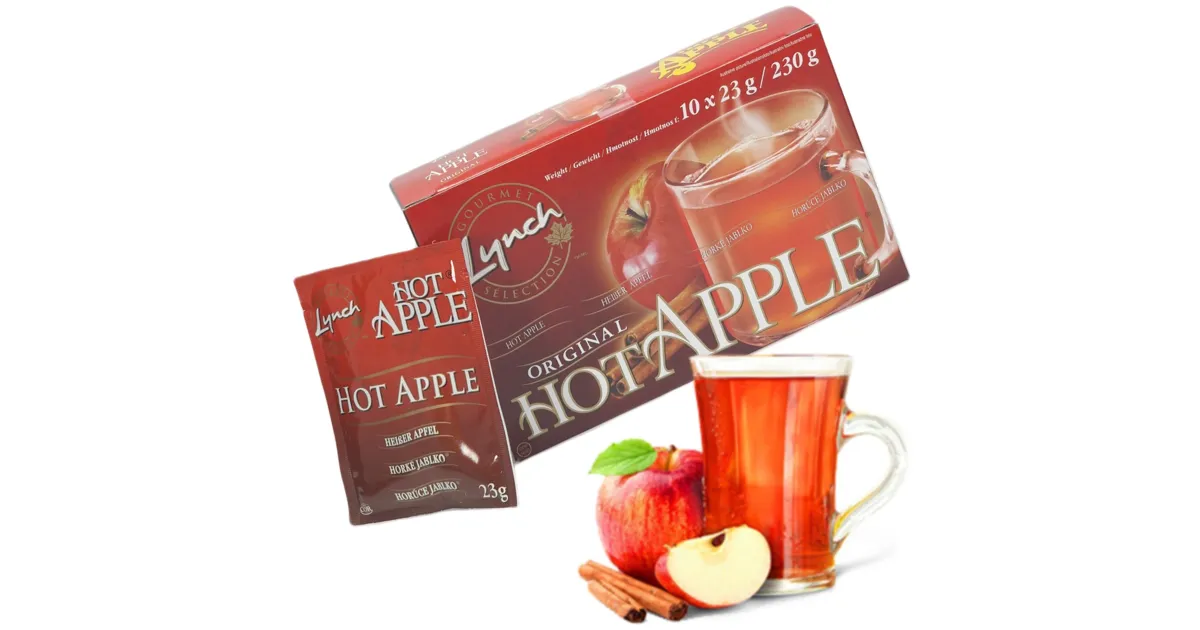 Lynch Foods Hot Apple - Horké jablko sáček 10x23g | TOPENILEVNE.CZ