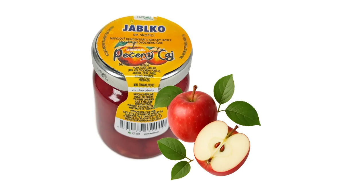 Nature NoTea s.r.o. Pečený čaj Notea - Jablko se skořicí 60ml | TOPENILEVNE.CZ