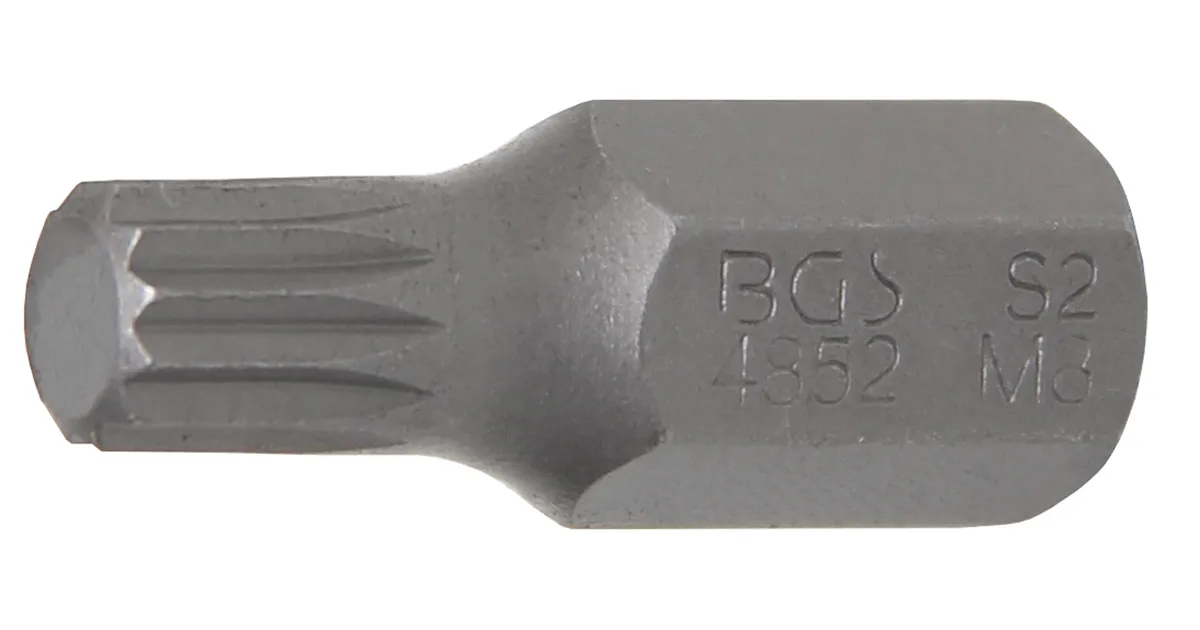 BGS Bit 10 mm XZN M 8 x 30 mm, zatíž. do 5 kg | TOPENILEVNE.CZ