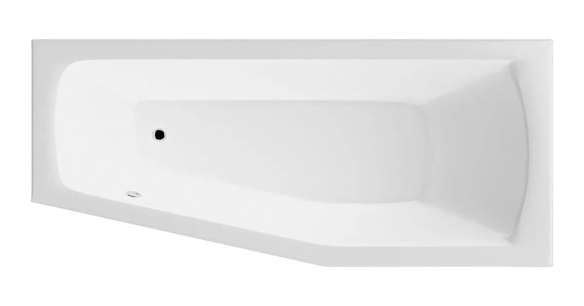 AQUALINE OPAVA vana 160x70x44cm, pravá, bílá | TOPENILEVNE.CZ