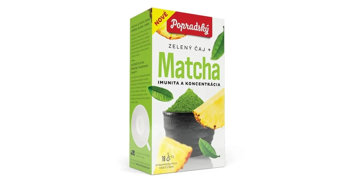 BOP Poprad Popradský zelený čaj - Matcha | TOPENILEVNE.CZ