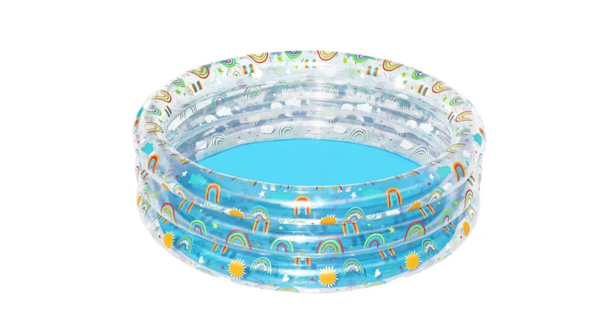 Bestway 51045 Dětský bazén Rainbow Splash 150 x 53 cm | TOPENILEVNE.CZ