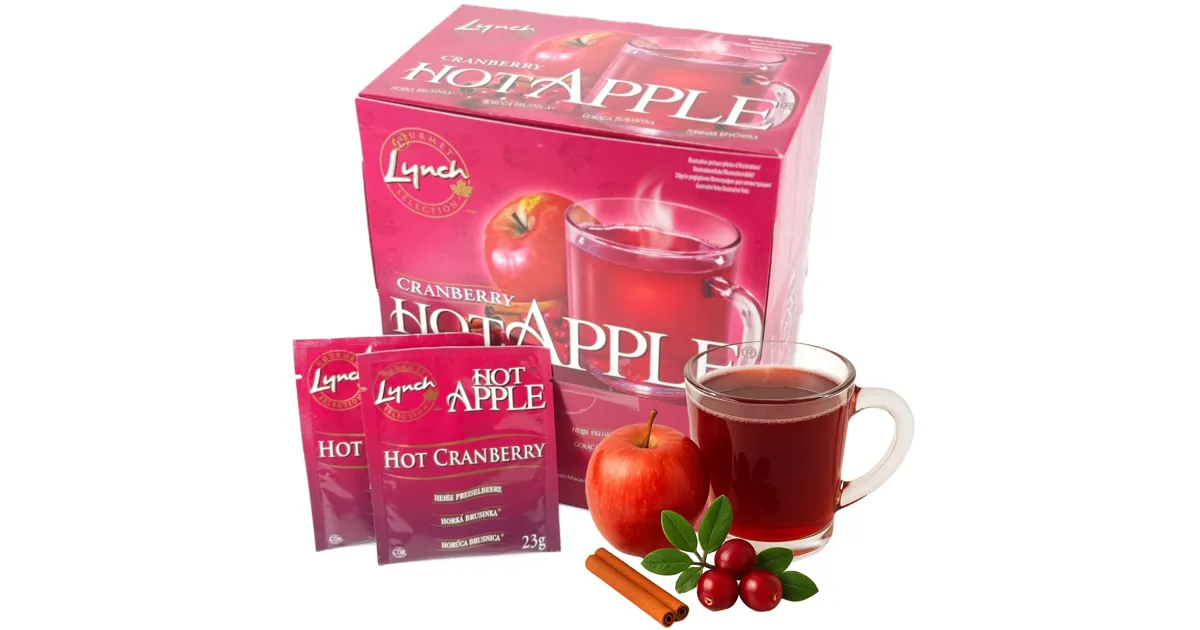 Lynch Foods Hot Apple - Horká brusinka 50x 23g | TOPENILEVNE.CZ