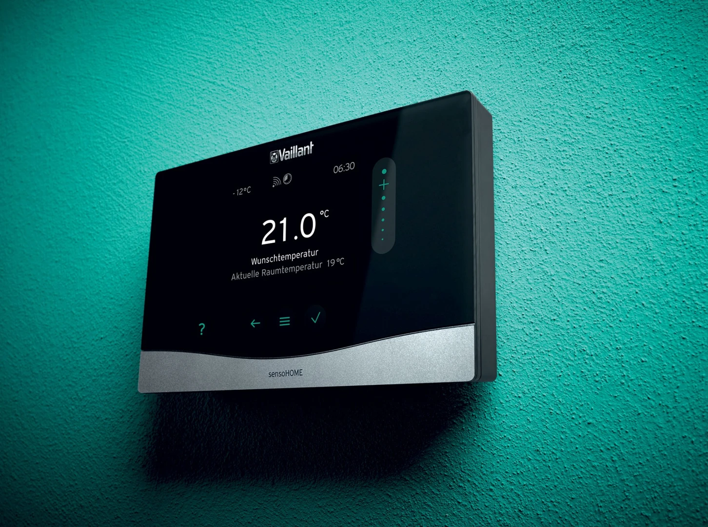 Vaillant sensoHOME VRT 380f bezdrátové připojení - prostorový termostat ...