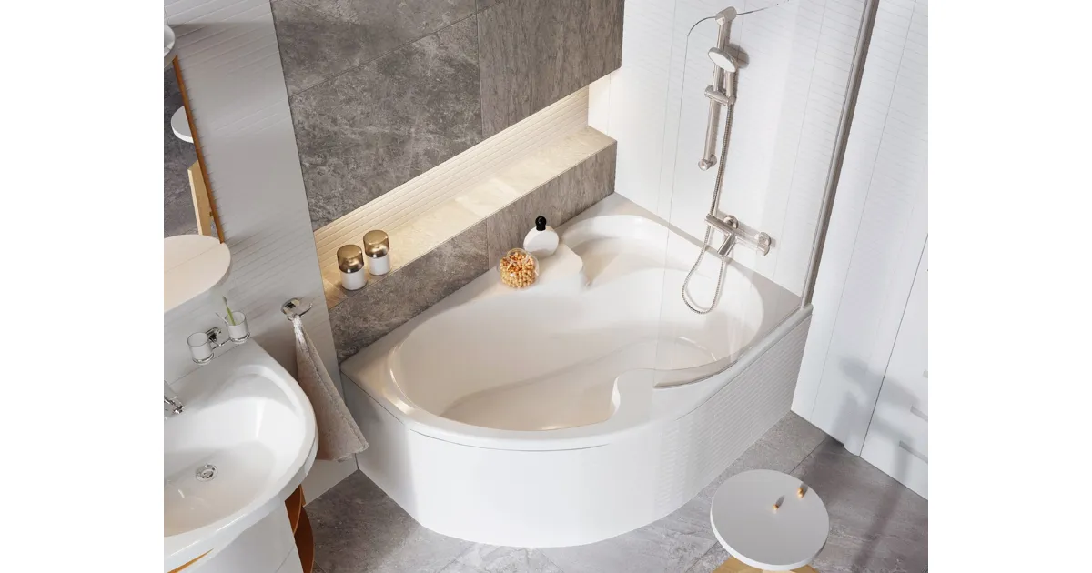 Ravak akrylátová vana Rosa I 140 x 105 P | AKCE Doživotní záruka ...