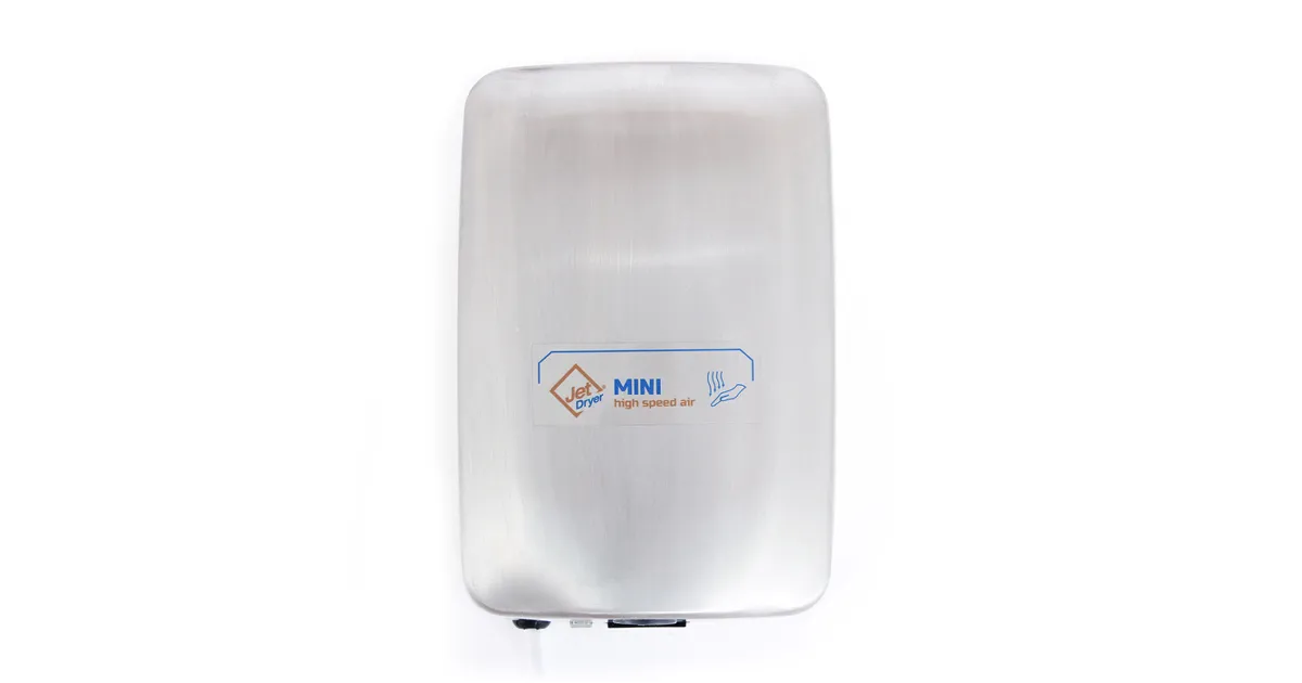 Jet Dryer Mini Vysoušeč rukou - stříbrný | TOPENILEVNE.CZ