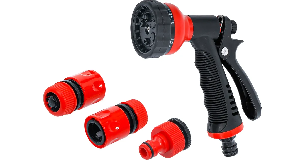 BGS Multifunkční zahradní ruční sprcha , se 6 funkcemi , 5 ks ...